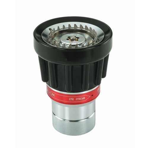 FP10818 Adjustable Flow-Baffle Nozzle | 1.5 or 2.5" Inlet – Fire Pro